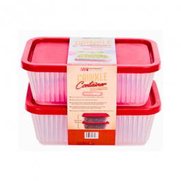 Maxware Crinkle Container 2pcs Set 350ml