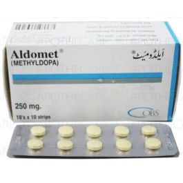 Aldomet 250Mg Tab 100's