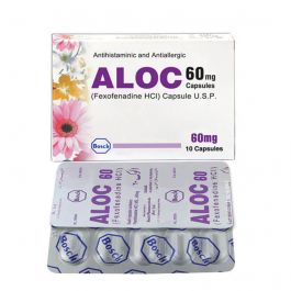 Aloc 60Mg Cap 10's