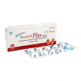 Ascard Plus 81Mg/75Mg Tab 10's