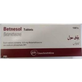 Betnesol 0.5Mg Tab 100'S