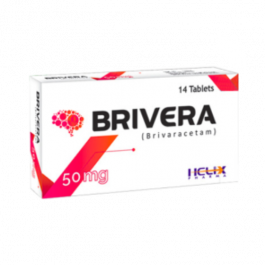 Brivera 50mg Tablet 14'S