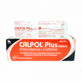 Calpol Plus 500Mg/65Mg tab 200's