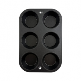 Muffin Pan Mould 6S Plain HG89 (19024-110/16)
