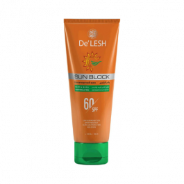 De Lesh Sunblock 100ml 60Spf