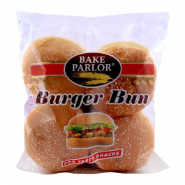 Bake Parlor Burger Bun (Pack of 4 Burger Bun)