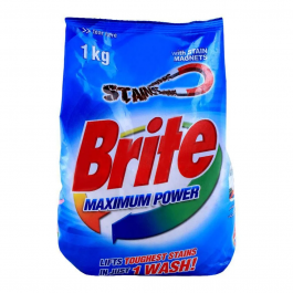 Brite Maximum Detergent Washing Powder 1Kg