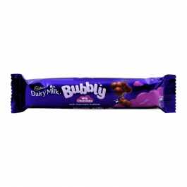 Cadbury Dairy Milk Bubbly Chocolate 20Gm Pk