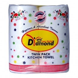 Diamond Twin Kitchen Towel Tissue