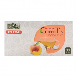 Tapal Green Tea Tropical Peach 30S Box