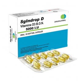 Indrop-D 5000 IU Softgel Capsule 30's