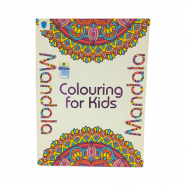 MANDALA COLORING FOR KIDS BOOK 1 PURPLE (pb)
