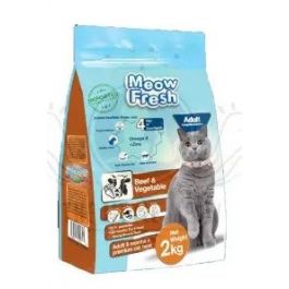 Meow Fresh Beef & Vegetable 2Kg (Cat Food)