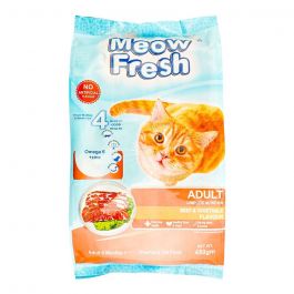 Meow Fresh Beef & Vegetable 450Gm (Cat Food)