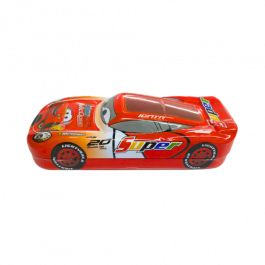 Metal Pencil Box Car Body Shape With Stationery AD-060