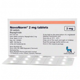 Novonorm 2Mg Tab 30'S