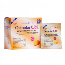 Osmolar ORS Orange Sachet 20'S