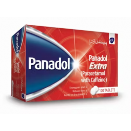 Panadol Extra 500Mg+65Mg Tab 100'S