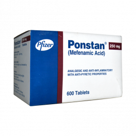 Ponstan 250Mg Tab 600'S