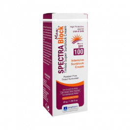Spectra Block Max Sunblock Cream (SPF-100) 40gm 1's Jenpharm