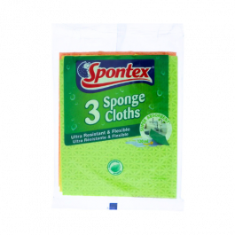 Spontex Sponge Cloths 3s