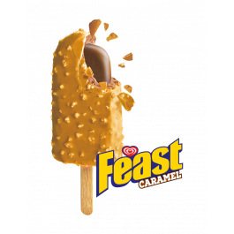 Walls Feast Caramel 30x80Ml
