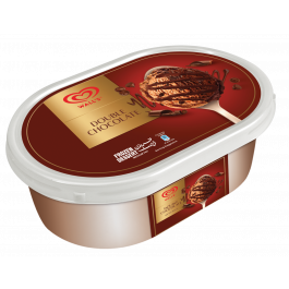 Walls Ice Cream Double Chocolate 800ml