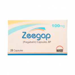 Zeegap 100mg Cap 28's